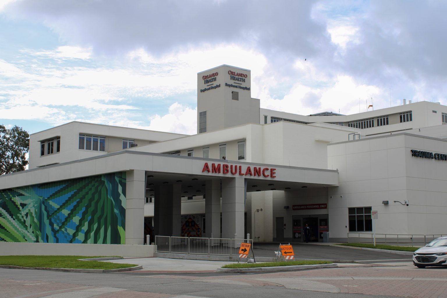 Orlando Health® Bayfront Hospital Emergency Entrance - George F Young