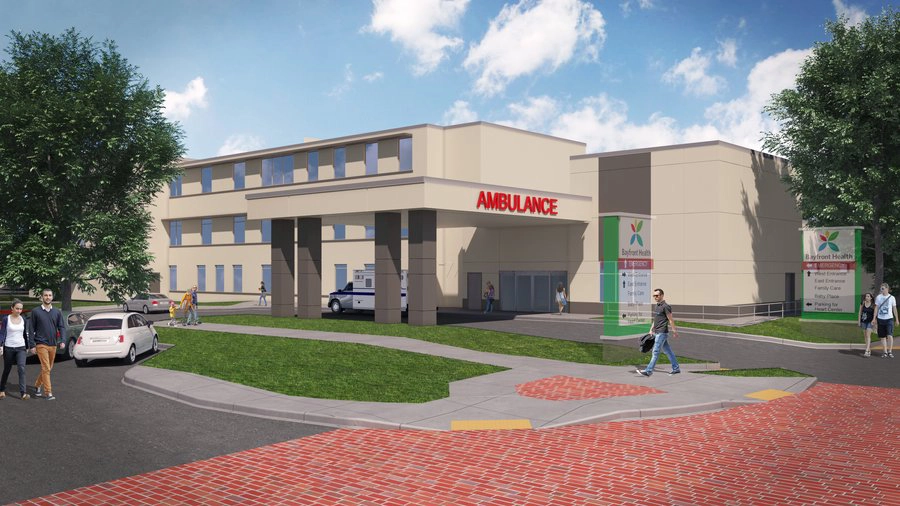 Orlando Health® Bayfront Hospital Emergency Entrance - George F Young